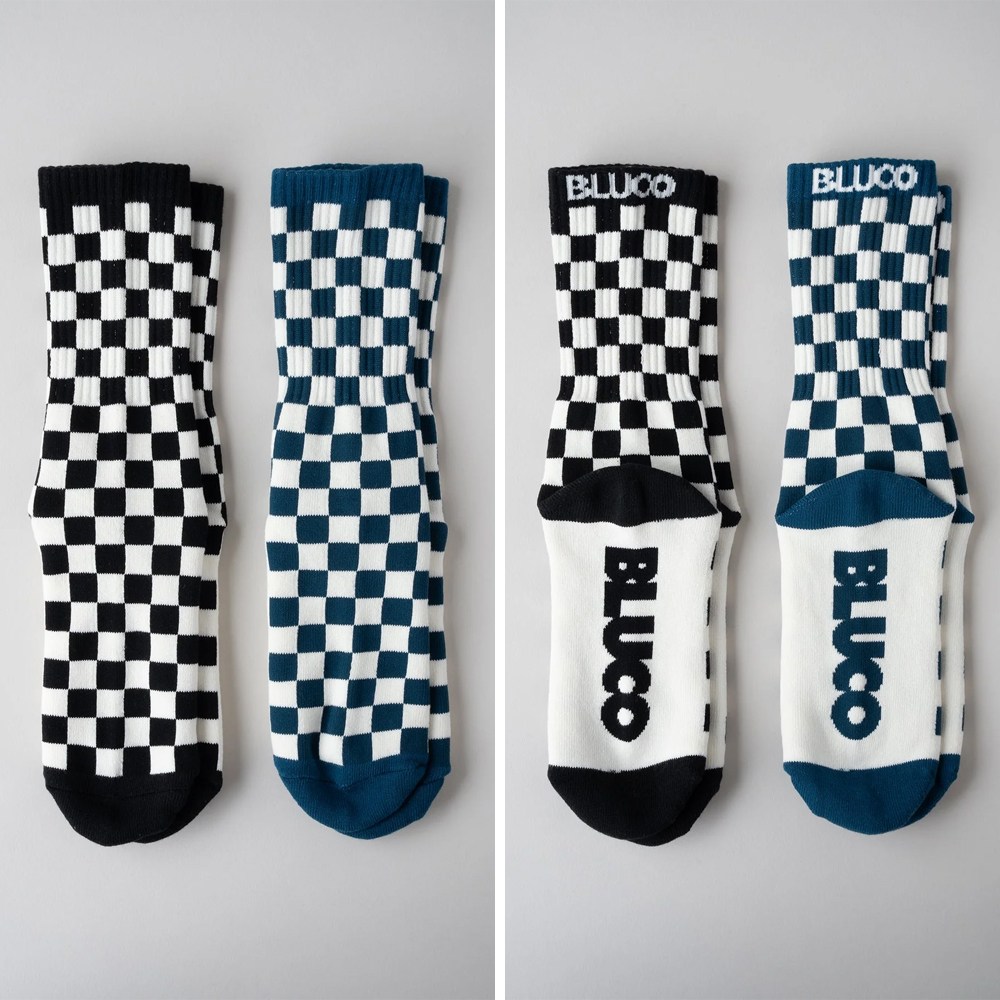 2-PACK SOX -Checker- | BRAND,BLUCO | ACOLLECT ONLINE STORE