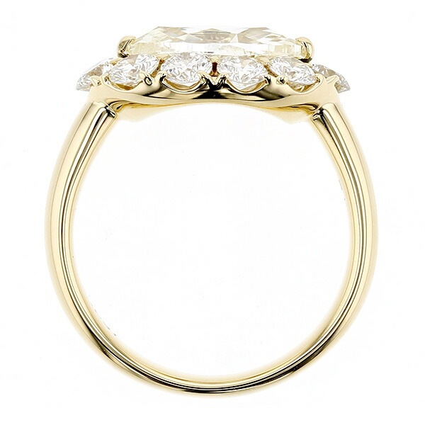 ダイヤモンド リング 1.507ct SI2-VERY LIGHT YELLOW 18金 中央宝石研究所 ソーティング付 【R】｜ダイヤモンドネックレス・ダイヤピアス【エメットジュリー ...