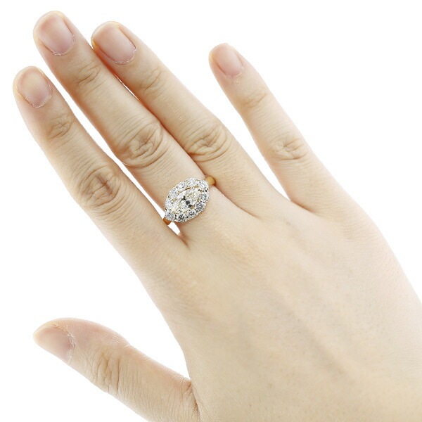 ダイヤモンド リング 1.507ct SI2-VERY LIGHT YELLOW 18金 中央宝石研究所 ソーティング付 【R】｜ダイヤモンドネックレス・ダイヤピアス【エメットジュリー ...