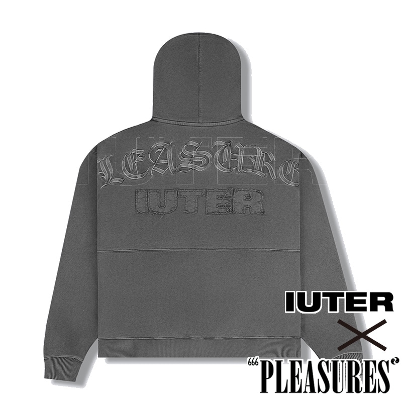 【PLEASURES/プレジャーズ×IUTER/イウター】MARCO HOODIE パーカー / CHARCOAL | PLEASURES,スウェット | | After Note （アフター ...
