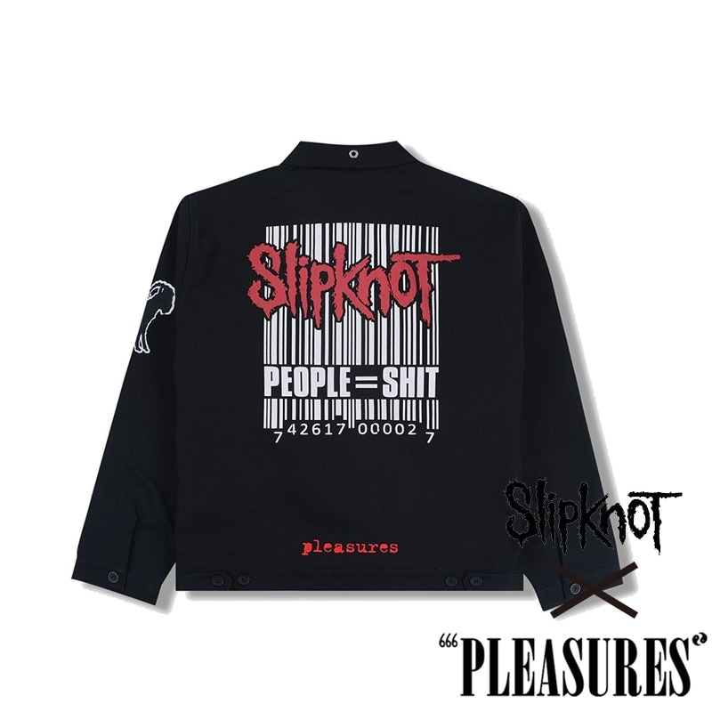【PLEASURES/プレジャーズ×SLIPKNOT/スリップノット】EQUAL WORK JACKET ワークジャケット / BLACK | PLEASURES,アウター | | After ...