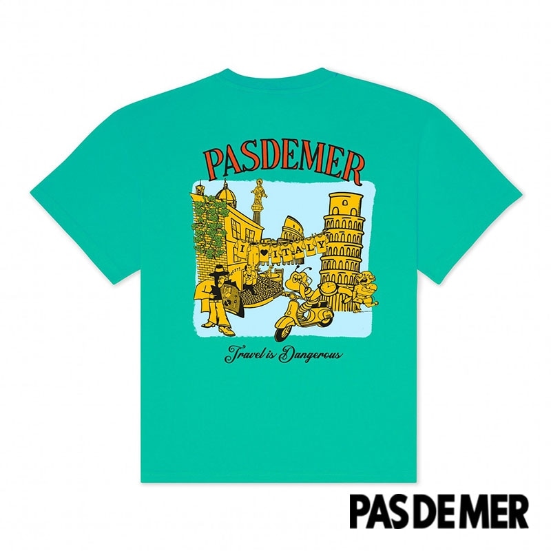 【PAS DE MER/パドゥメ】I LOVE ITALY TEE Tシャツ / MINT GREEN | Pas De Mer,Tシャツ | | After Note （アフターノート）大阪 ...