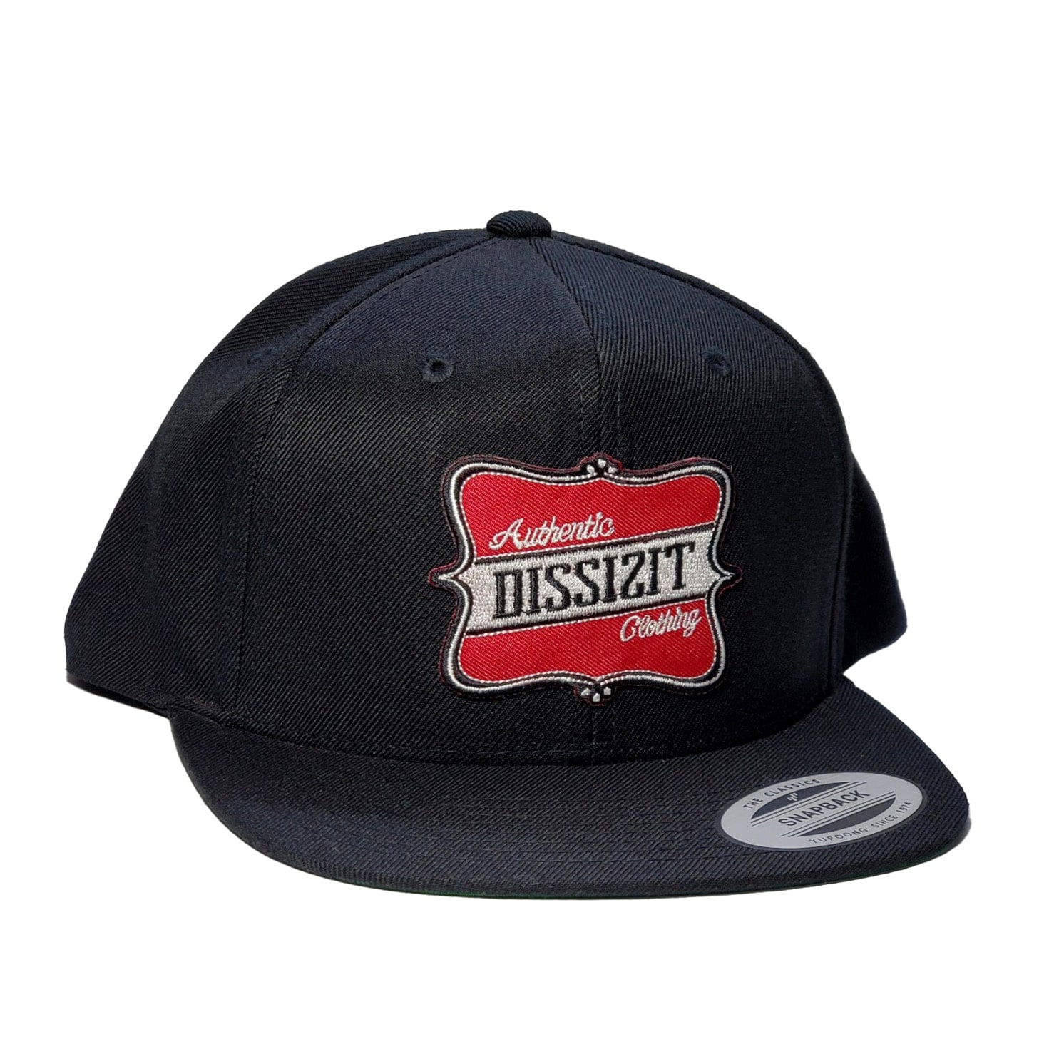 【DISSIZIT/ディスイズイット】KOS Label Yupoong Cap キャップ / BLACK ブラック | DISSIZIT ...