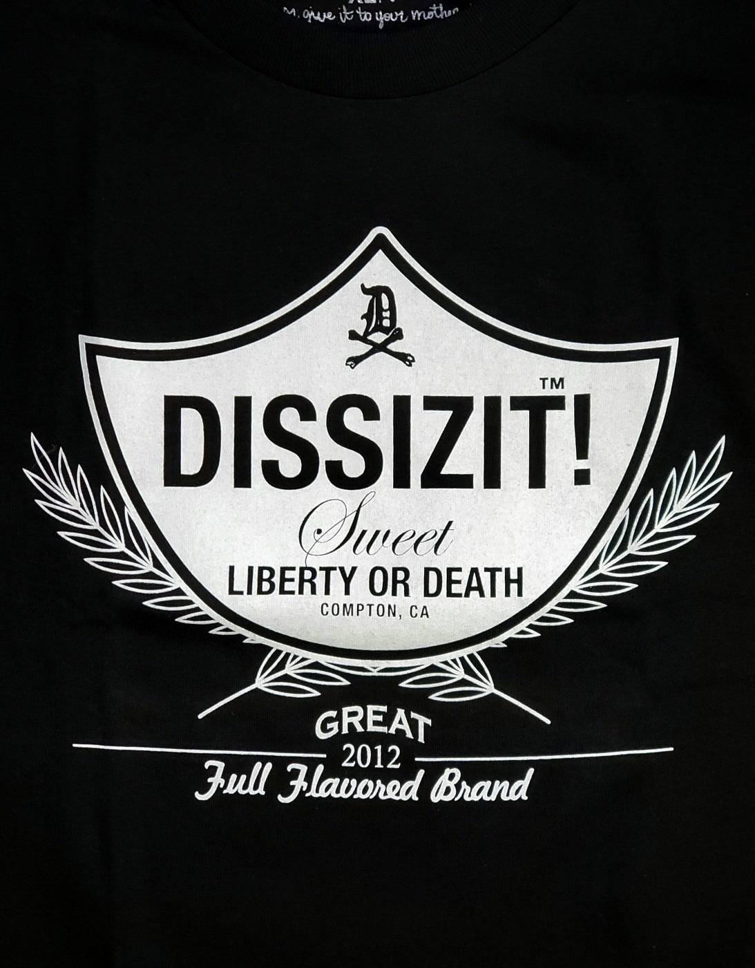 【DISSIZIT/ディスイズイット】SWEET LIBERTY TEE Tシャツ / BLACK ブラック | DISSIZIT,Tシャツ ...