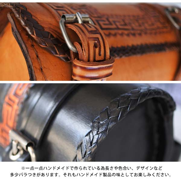 RAA LEATHER ツールバッグ 全4色 サイドバッグ 本革 レザー バイク 工具小物入れ ギアバッグ 工具 バイクバッグ バイク用品 ...