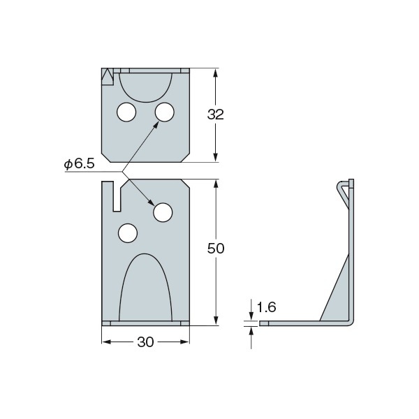 タナカ金物プロ-タナカ フックコーナー AA310100(専用角ビットビスTBA-65x4本/個)【1ケース100個 購入で20％引き】【正規 ...