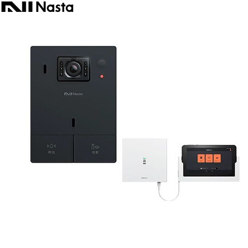 KS-DP01UT-BK ブラック ドアホン スマホ対応 ナスタ | 激安エアコン専門店エアコンの森