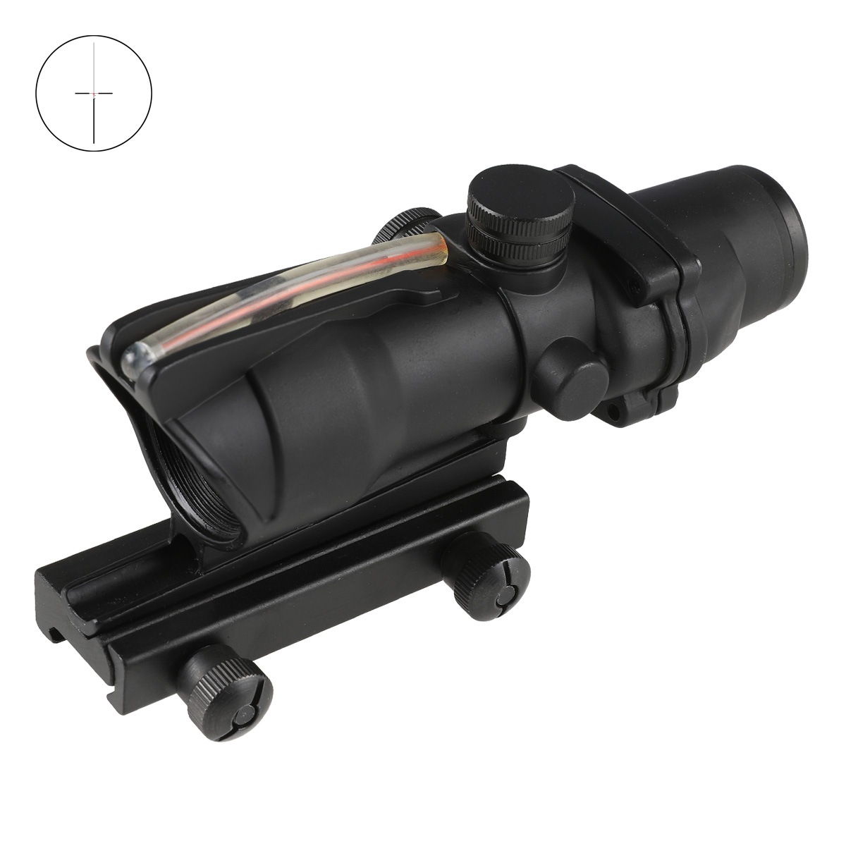 ELEMENT(Aim-O) Trijicon TA01 ACOGタイプ 4×32スコープ ダミー集光チューブ BK | 光学機器,スコープ ...