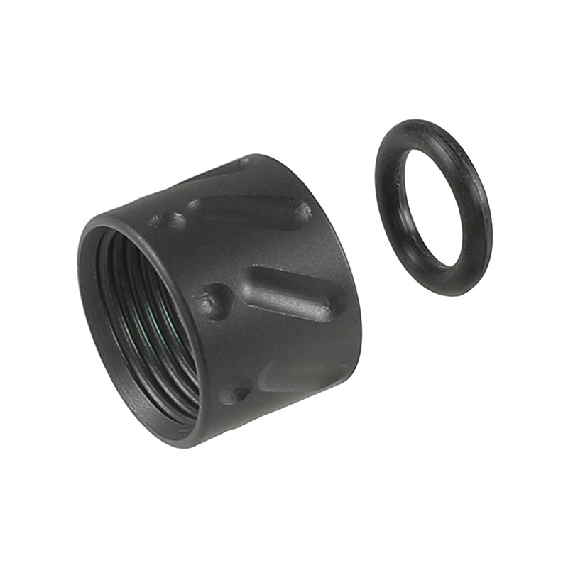 5KU Twist fluted/Dimple スレッドプロテクター Black (14mm逆ネジ) | エアガンパーツ,アウターパーツ ...