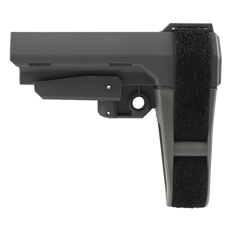 BJ Tac Sbtactial SBA3タイプ ピストルストック ナイロン GRAY | エアガンパーツ,ストック ...