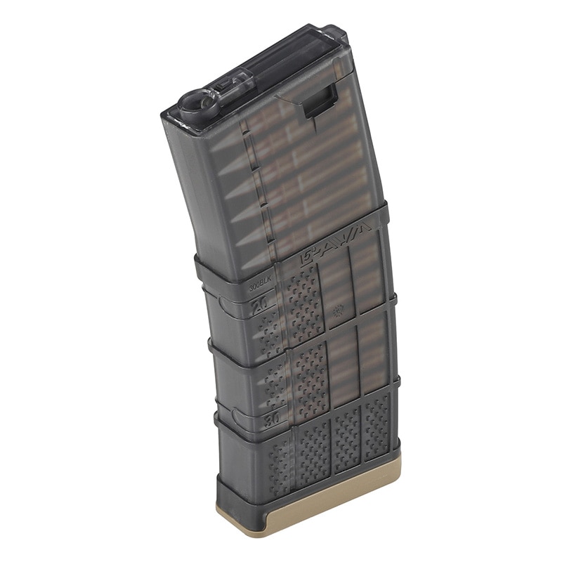 EMG/CYMA M249A Lancer Systems L5AWM 300BLK 30 Magazine Tan (Official ...