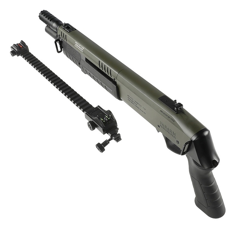 BO Manufacture FABARM STF/12 SHORT Tactical ガスショットガン Black(日本仕様 ...