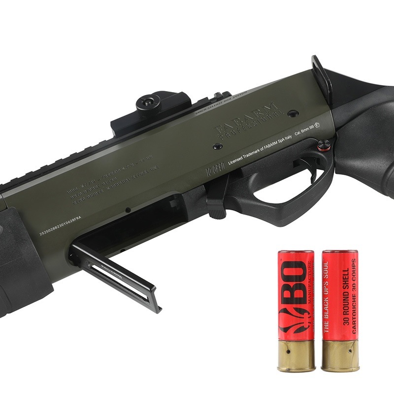 BO Manufacture FABARM STF/12 SHORT Tactical ガスショットガン Black(日本仕様 ...