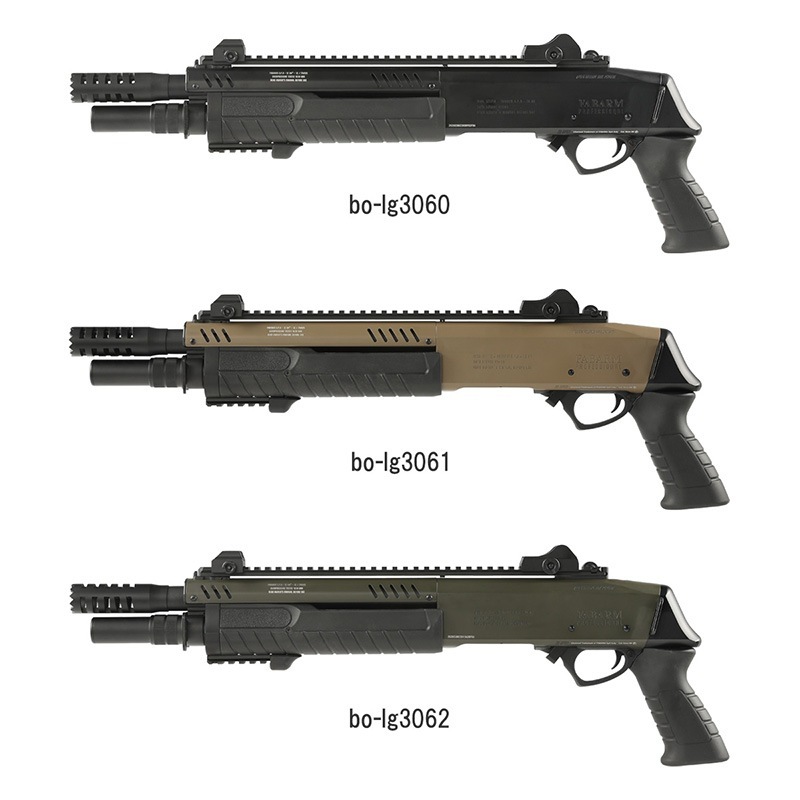 BO Manufacture FABARM STF/12 SHORT Tactical ガスショットガン Tan(日本仕様/Official ...