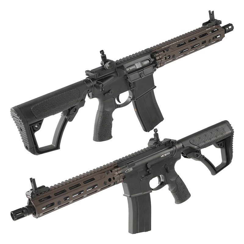 EMG/Golden Eagle DD4 MK18 RIII SBR FDE 10.3inchモデル ガスブローバックライフル ...