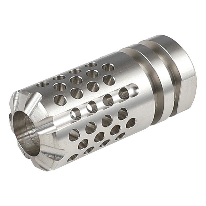 SAA SLR Synergy AK Mini Compタイプ フラッシュハイダー (14mm逆ネジ) SV | エアガンパーツ,フラッシュ ...