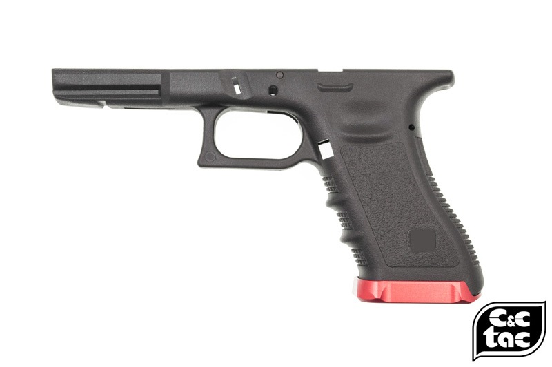 C&C Tac Blacklist M-Squaredスタイルマグウェル Silver (東京マルイグロックシリーズ対応) | エアガンパーツ ...