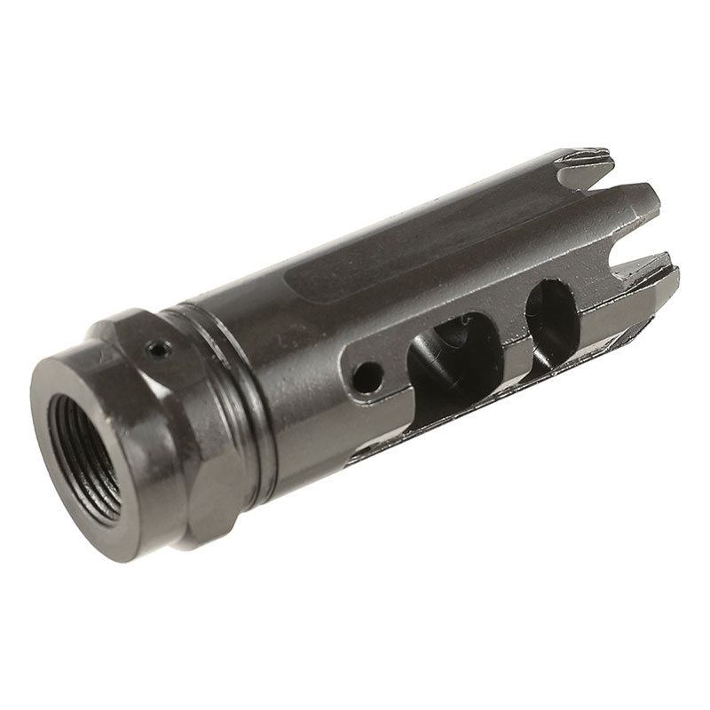 SI KING COMPタイプ スチールフラッシュハイダー (14mm逆ネジ) | エアガンパーツ,フラッシュハイダー ...