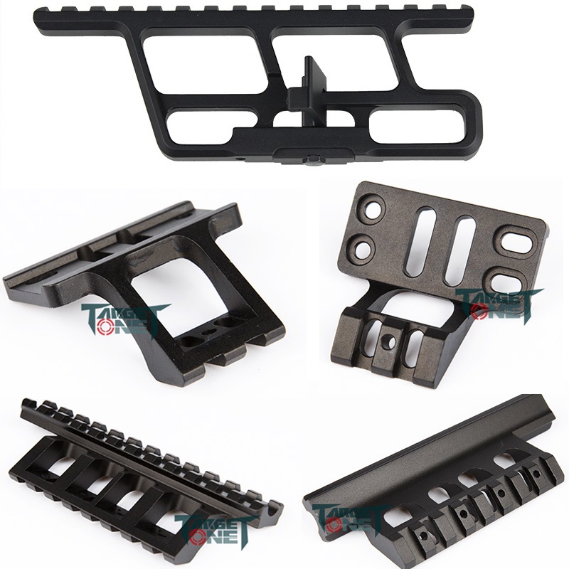 FMA RS REGULATE AK-307スタイル モジュラーサイドマウント DE | エアガンパーツ,マウント/レール ...