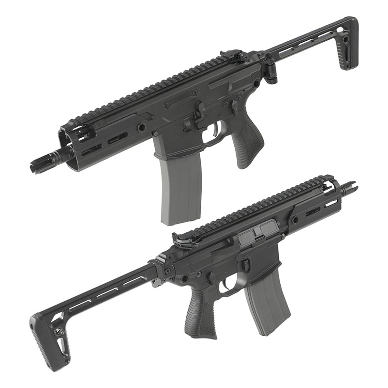 Salvo Precision MCX RATTLER 5.5inch GBBR ガスブローバックライフル Black (JP Ver ...