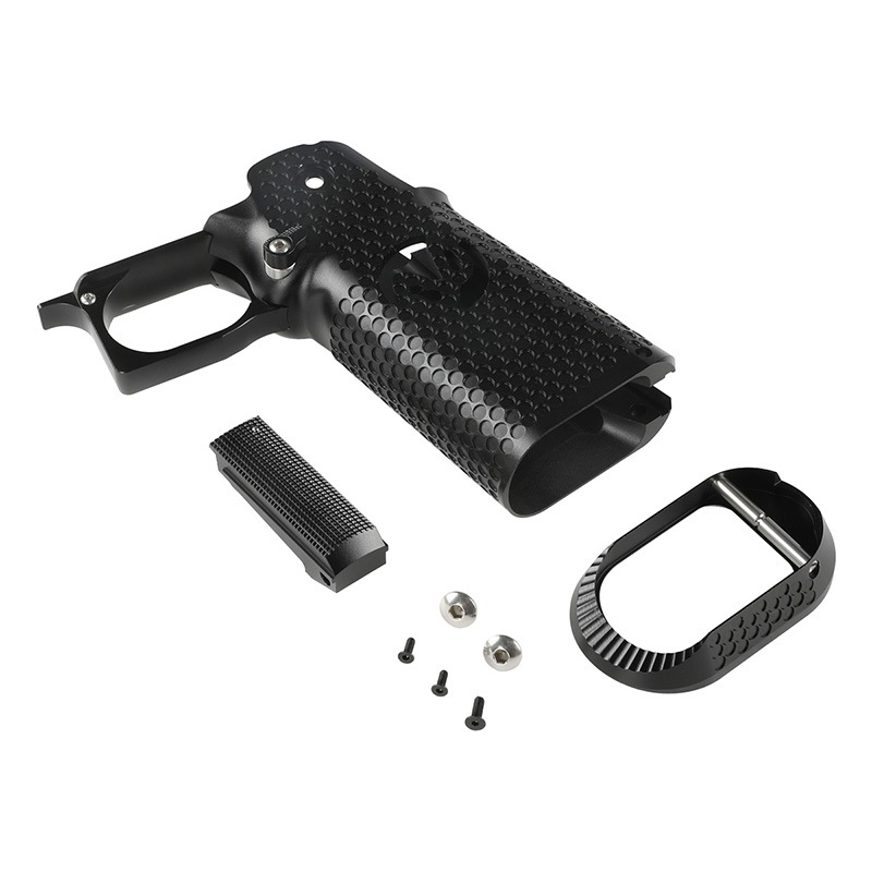 5KU Infinity SVI タイプ アルミ グリップ BK 東京マルイHi-Capa対応 ハイキャパ | エアガンパーツ,グリップ ...