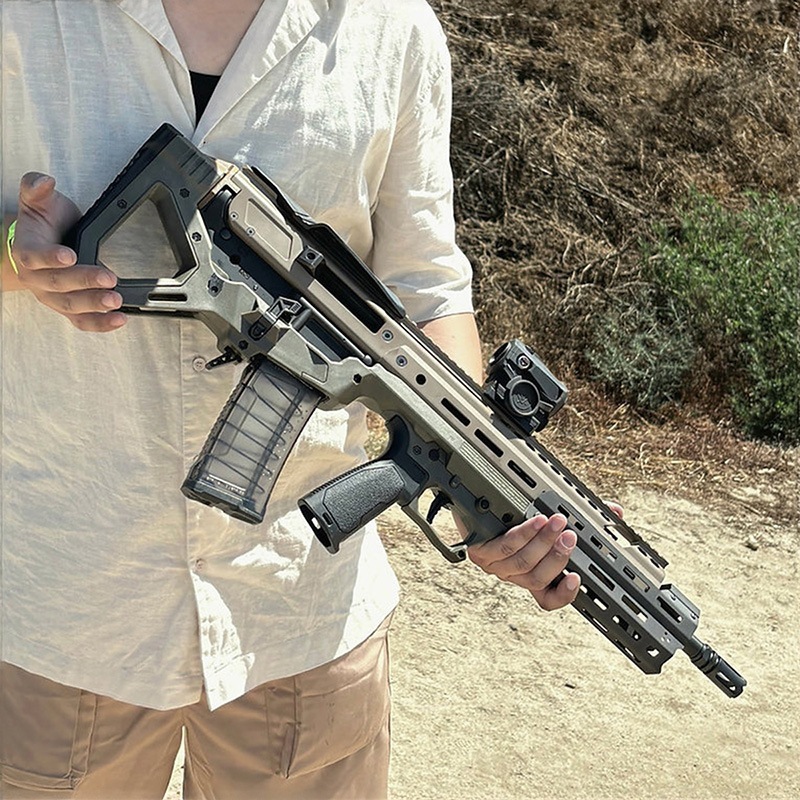 SRU PRECISION SARB-15/AR15 ブルパップシャーシキット Olive Drab GBB用 RealSteel Ver ...