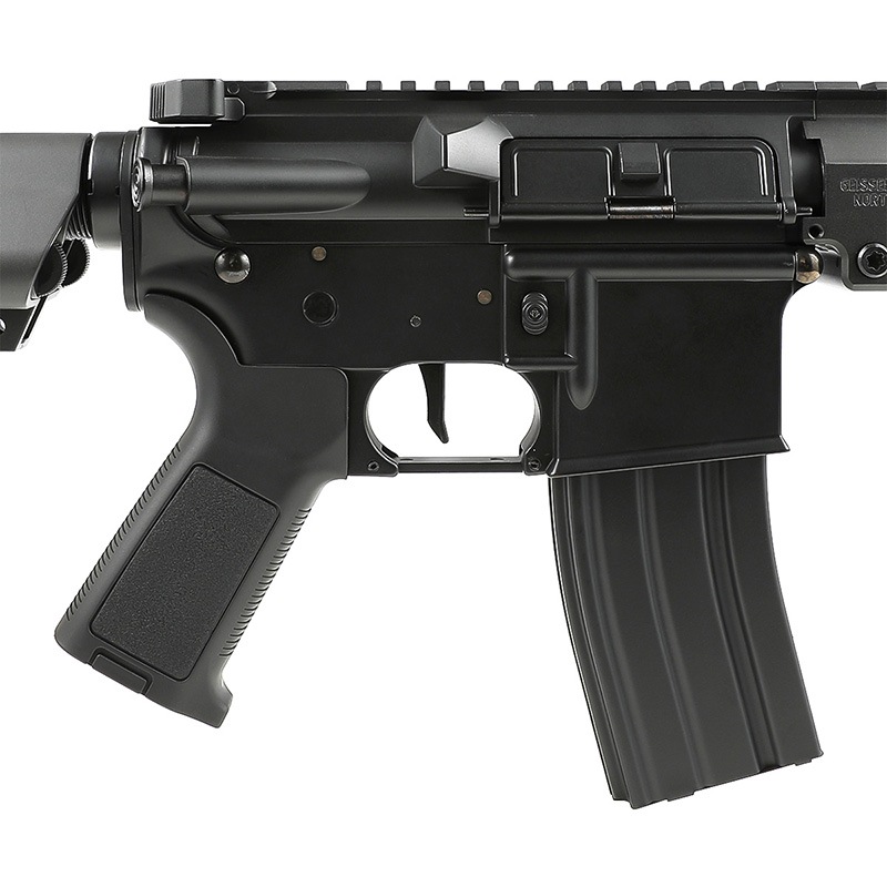 Double Eagle M4 URG-I/Mk16 10.3inch AEG (電子トリガー搭載/JP Ver.) Black ガンケース付 ...