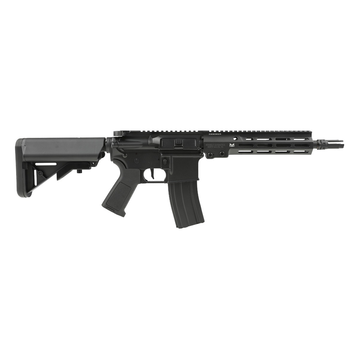 Double Eagle M4 URG-I/Mk16 10.3inch AEG (電子トリガー搭載/JP Ver.) Black ガンケース付 ...