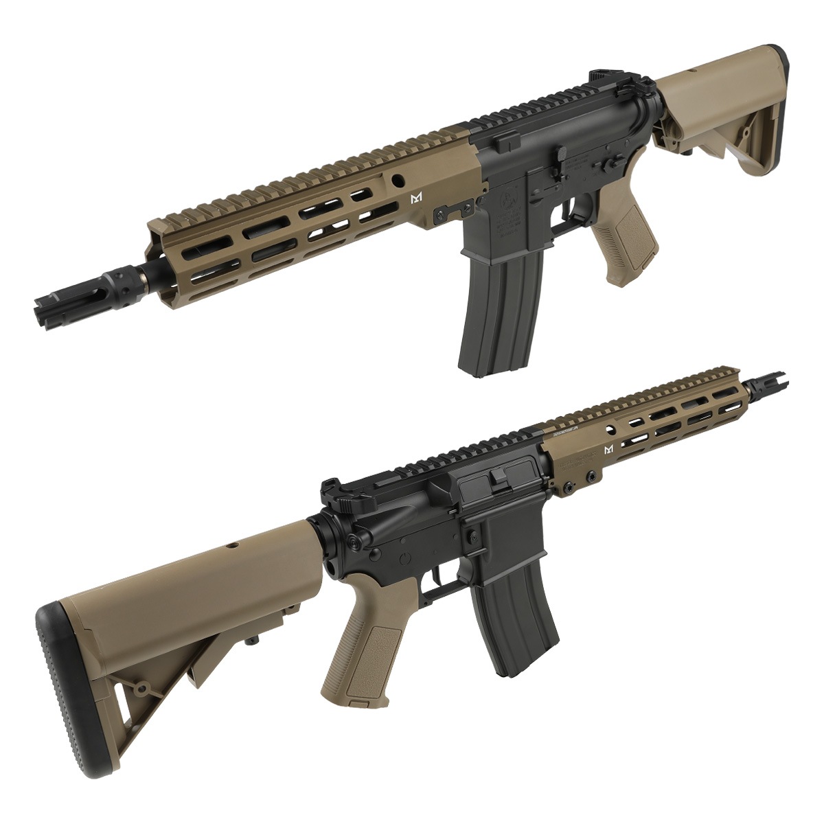 Double Eagle M4 URG-I/Mk16 10.3inch AEG (電子トリガー搭載/JP Ver.) DDC ガンケース付 ...