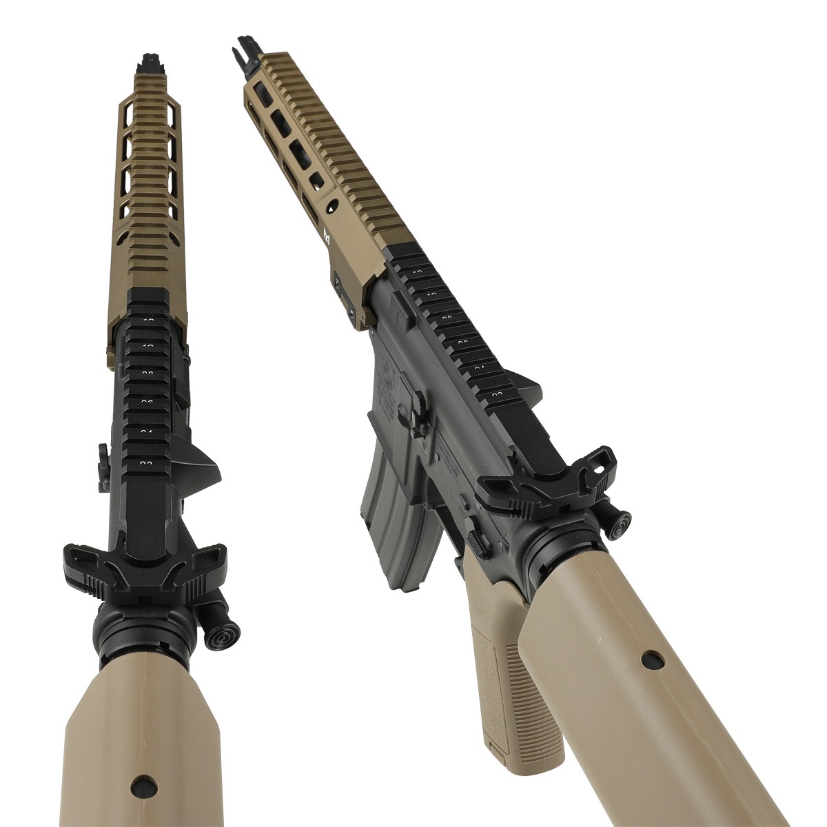 Double Eagle M4 URG-I/Mk16 10.3inch AEG (電子トリガー搭載/JP Ver.) DDC ガンケース付 ...