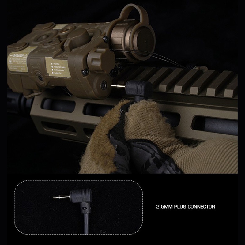 WoSporT Unity Tactical AXONスタイル デュアルスイッチ PEQ/2.5mmプラグ+SFライトプラグ Tan | 光学 ...