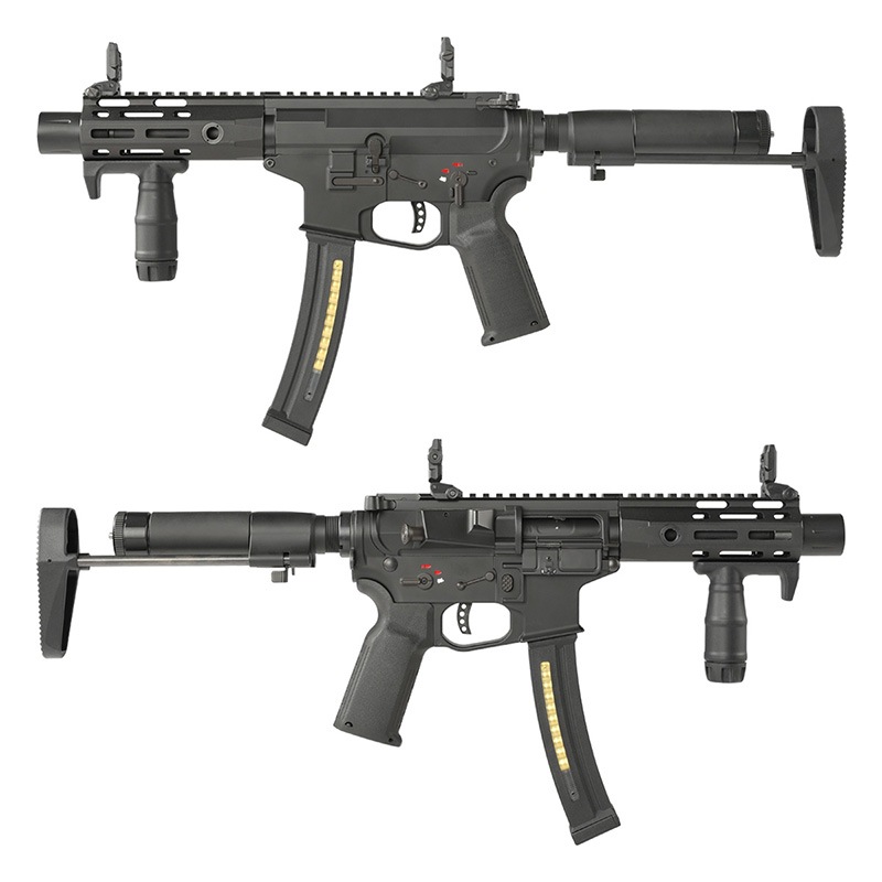 CYMA Plus CM106 AR-9 PDW SMG AEG (JP Ver./Platinumシリーズ/Eshooter電子トリガー搭載 ...