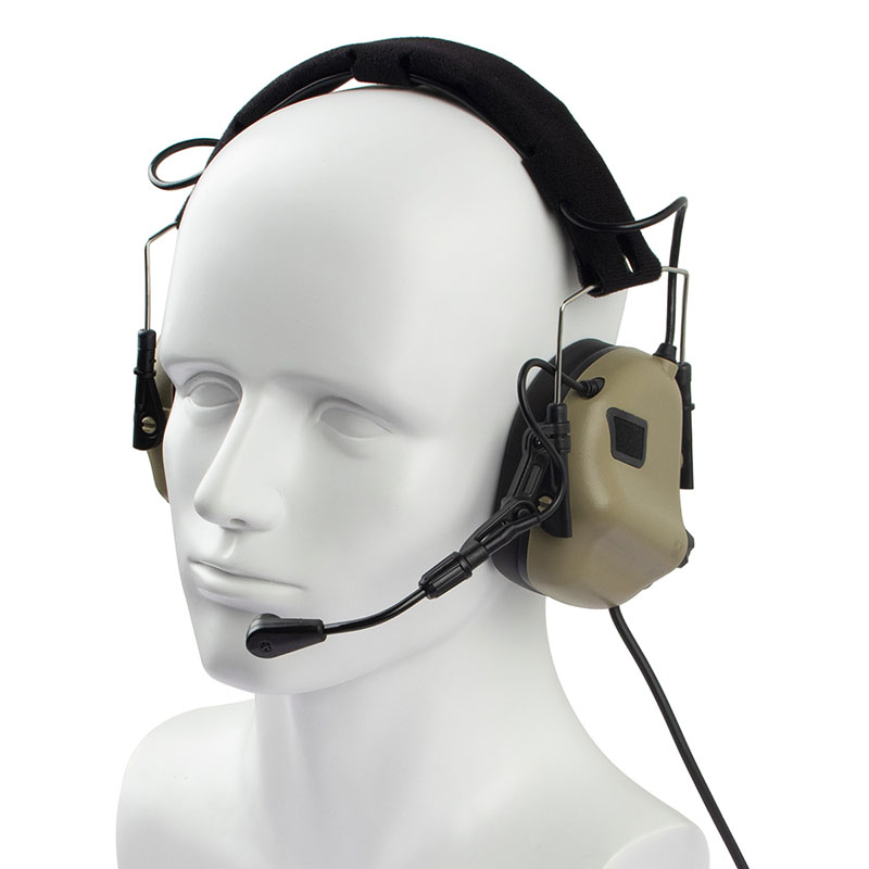 OPSMEN M32ヘッドセット TAN | ヘッドウェア,無線機器 | | AirsoftWorld ミリタリー用品卸専門商社