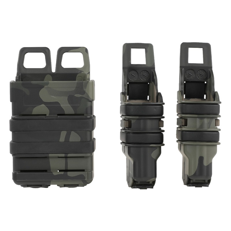 FMA M4＆ハンドガン用 2in1 FAST MAG ファストマグポーチセット MCBK Multicam Black | サバゲー装備品 ...