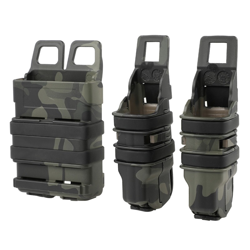 FMA M4＆ハンドガン用 2in1 FAST MAG ファストマグポーチセット MCBK Multicam Black | サバゲー装備品 ...
