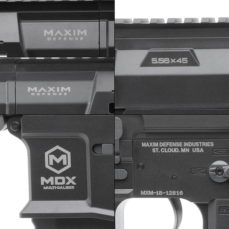 DE Airsoft Maxim Defense MDX:508C AEG (Kestrel V2搭載/UTRシリーズ) ハードガンケース付 ...