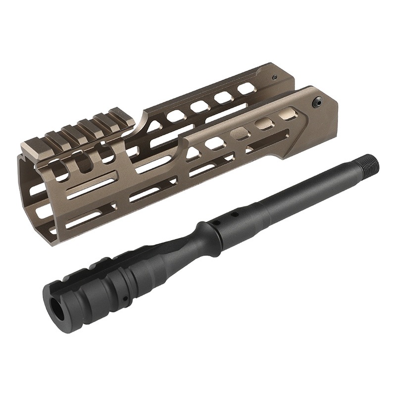 Airsoft Artisan MCX Gen.3ハンドガードセット 8.5inch アウターバレル付 DDC(SIG AIR MCX ...