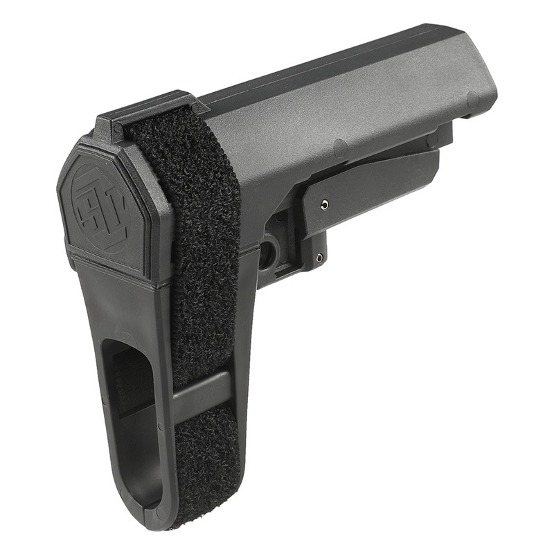 BJ Tac Sbtactial SBA3タイプ ピストルストック ナイロン BK | エアガンパーツ,ストック ...