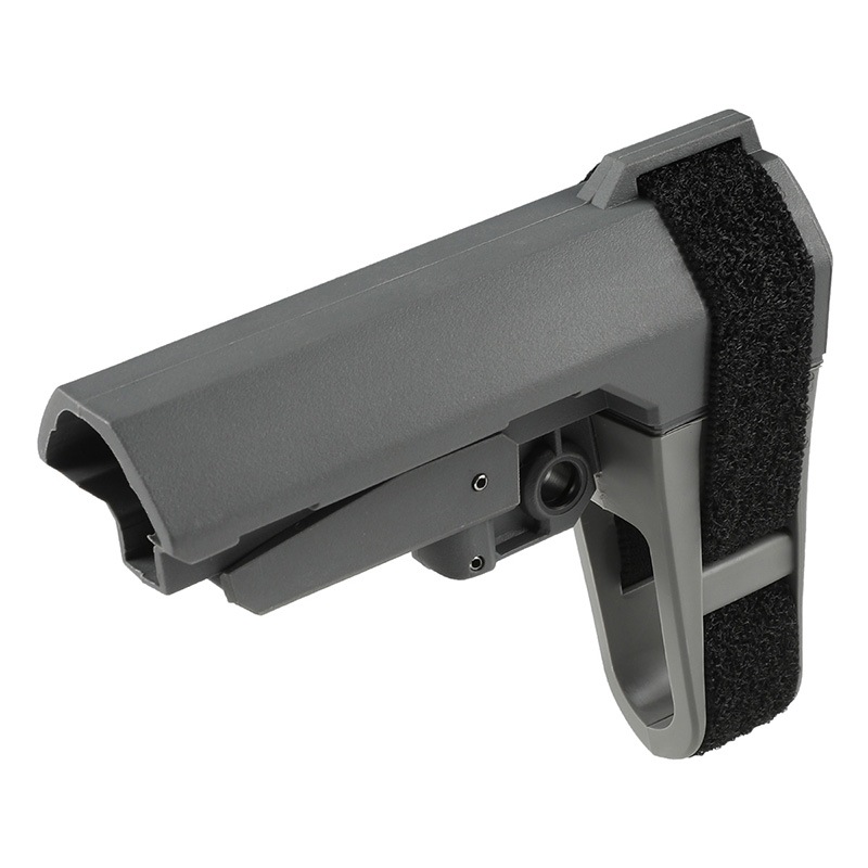 BJ Tac Sbtactial SBA3タイプ ピストルストック ナイロン GRAY | エアガンパーツ,ストック ...