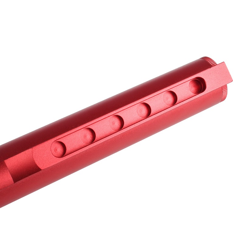 BIGDRAGON 6ポジションストックパイプ Red (STD M4 AEG対応) | エアガンパーツ,ストック | | AirsoftWorld ミリタリー用品卸専門商社