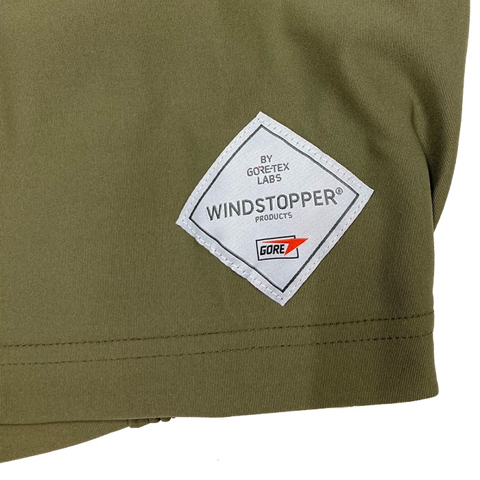 防風 保温 防寒 ゴア ウインドストッパー ストレッチインナージャケット 上衣のみ オリーブグリーン M-3Lサイズ AK products DEVA 日本製 | インナーウェア,トップス ...