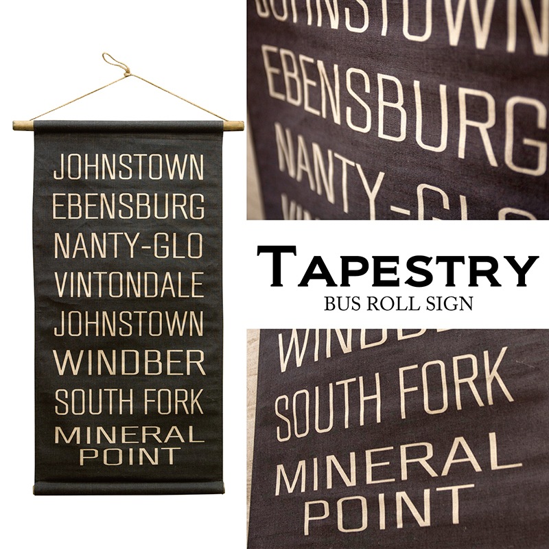 【SALE】タペストリー[BUS ROLL SIGN]の卸向け通販｜秋月貿易オンラインショップ