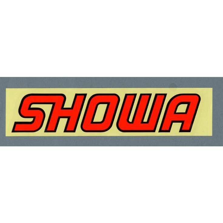 SHOWA ショーワ ロゴステッカー 通販｜あるふぁここ プラザ店｜