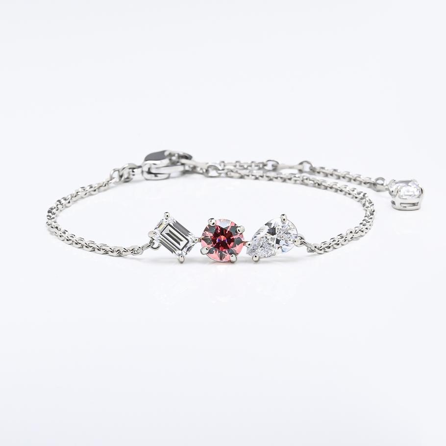 スワロフスキー SWAROVSKI ブレスレット MESMERA レディース ミックスカット ピンク 5668361 ジュエリー 【スペシャル ...