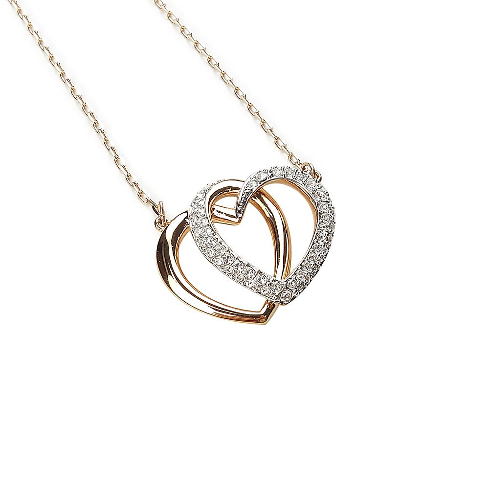 スワロフスキー SWAROVSKI ネックレス ディア ミディアム DEAR MEDIUM ハート ローズゴールド 5194826【スペシャル ...