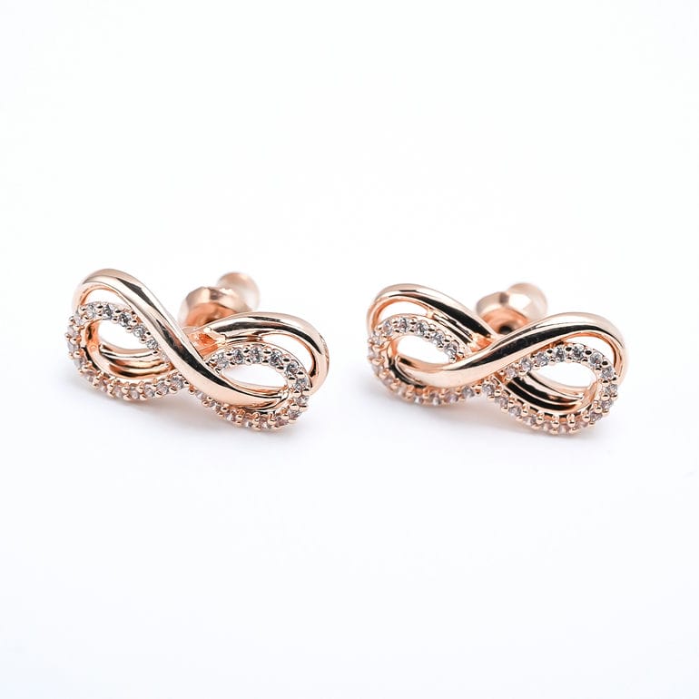 スワロフスキー SWAROVSKI ピアス Hyperbola パヴェ スタッドピアス クリア×ローズゴールド 5684085 ジュエリー ...