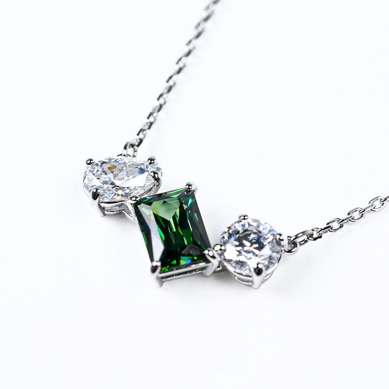 スワロフスキー SWAROVSKI ネックレス ペンダント MESMERA レディース ミックスカット グリーン 5668278 ジュエリー ...