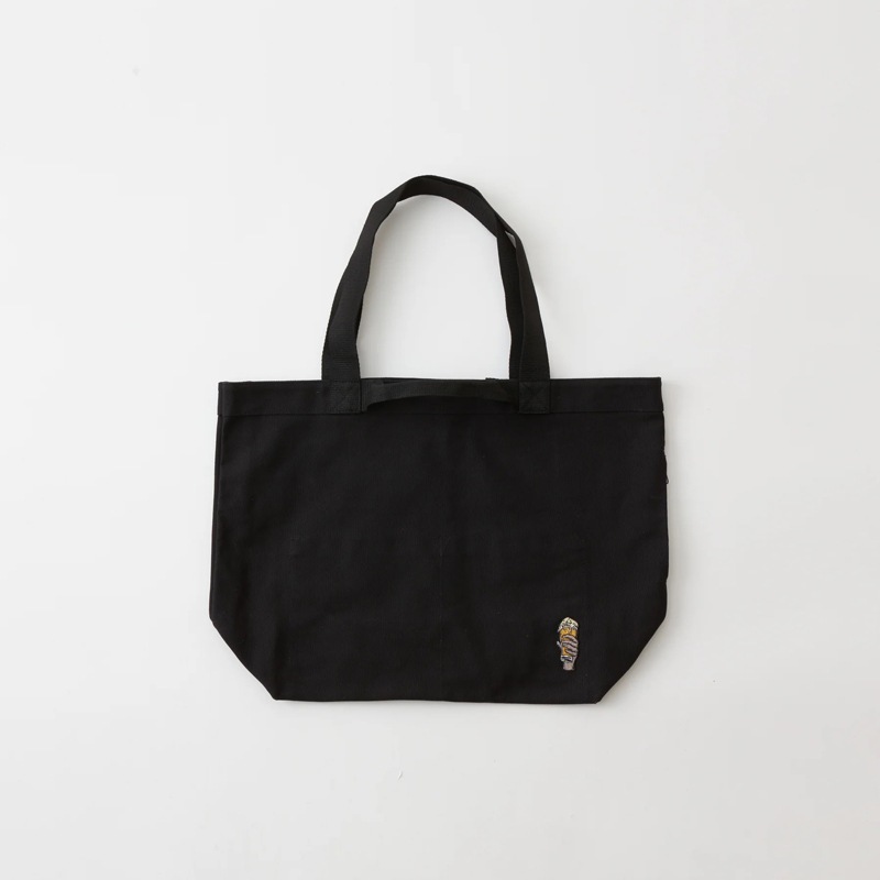 White Mountaineering ホワイトマウンテニアリング WMBC "BEER" TOTE BAG BLACK BC2371810 ...