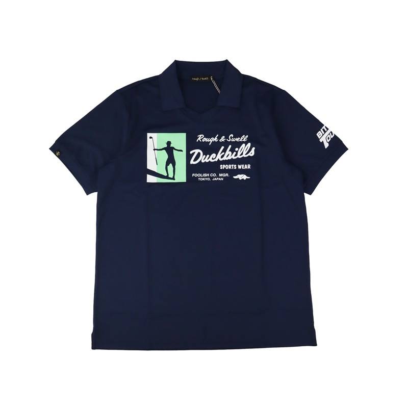 【30%OFF】rough&swell ラフアンドスウェル BOARD RIDER SKIPPER スキッパー ネイビー RSM-24017 ...