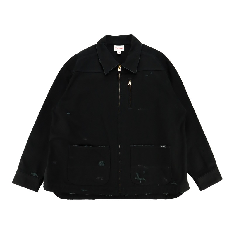 KAMIYA カミヤ BORO Duck Jacket ブラック G13JK023 の通販 - ALLEY OnlineShop